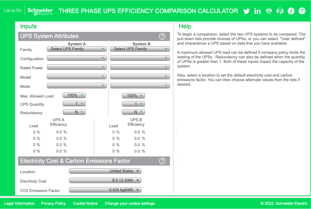 Three Phase UPS Efficiency Comparison Calculator - The Automation Daily